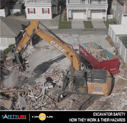 Excavator Safety… How They Work and Their Hazards